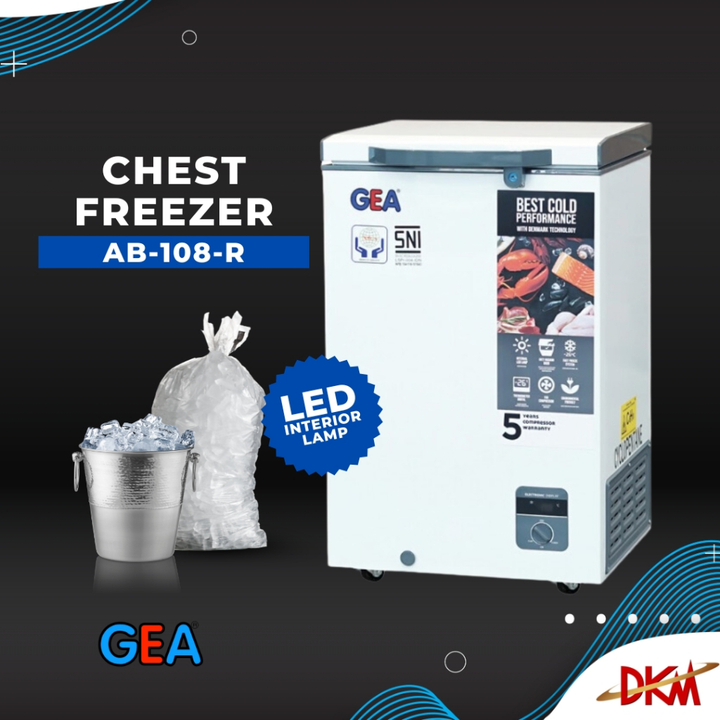 Jual CHEST FREEZER GEA AB-108/FREEZER BOX 100Liter GEA AB 108R/FREEZER ...