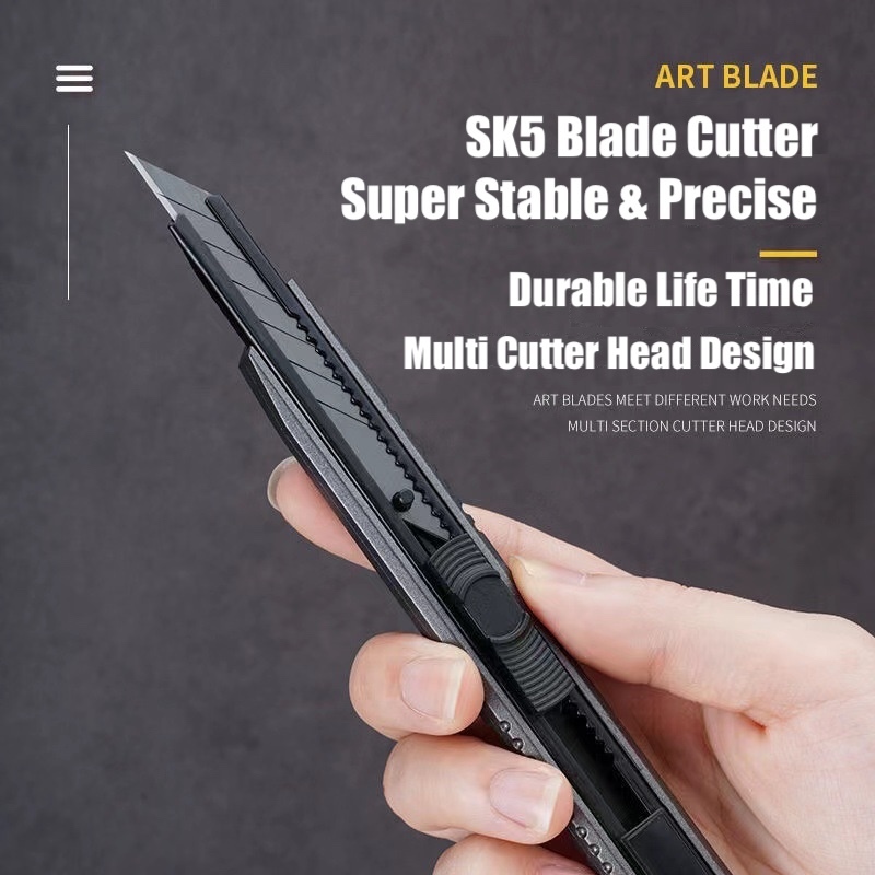 Jual Super Sharp Slim Cutter SK5 Anti Karat Praktis Pisau MultiPurpose ...