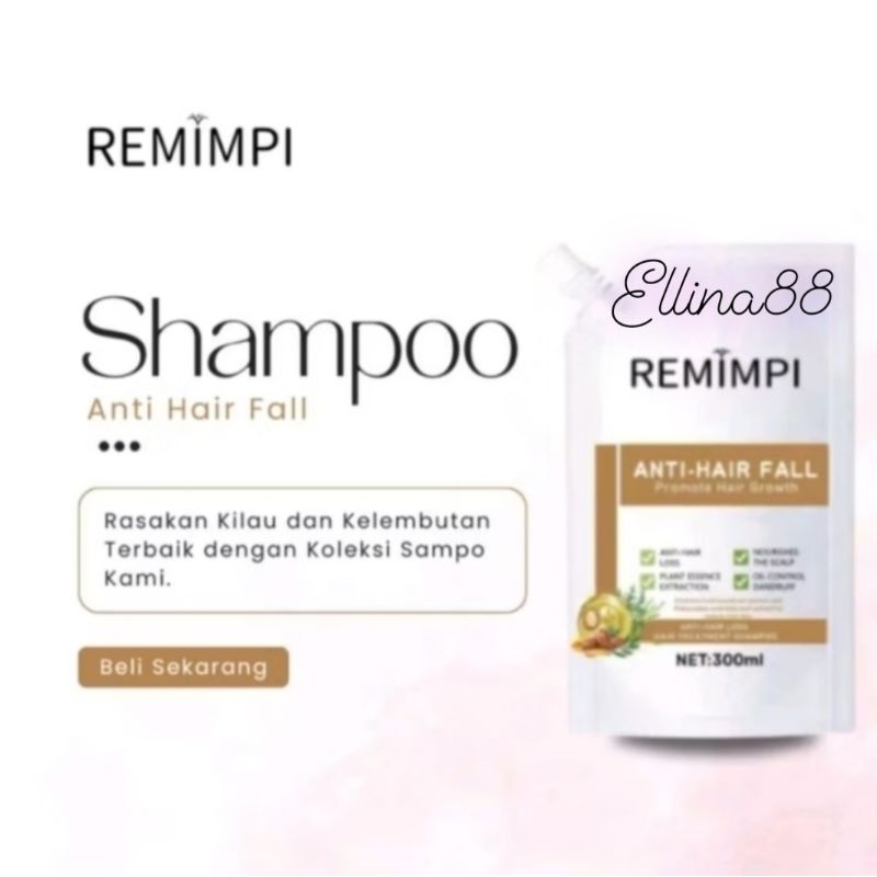Jual remimpi anti hair fall treatment shampo 300ml | Shopee Indonesia