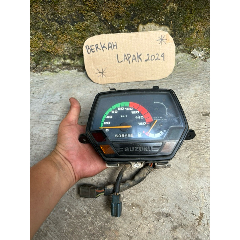 Jual speedometer suzuki crystal tune spidometer suzuki crystal original ...