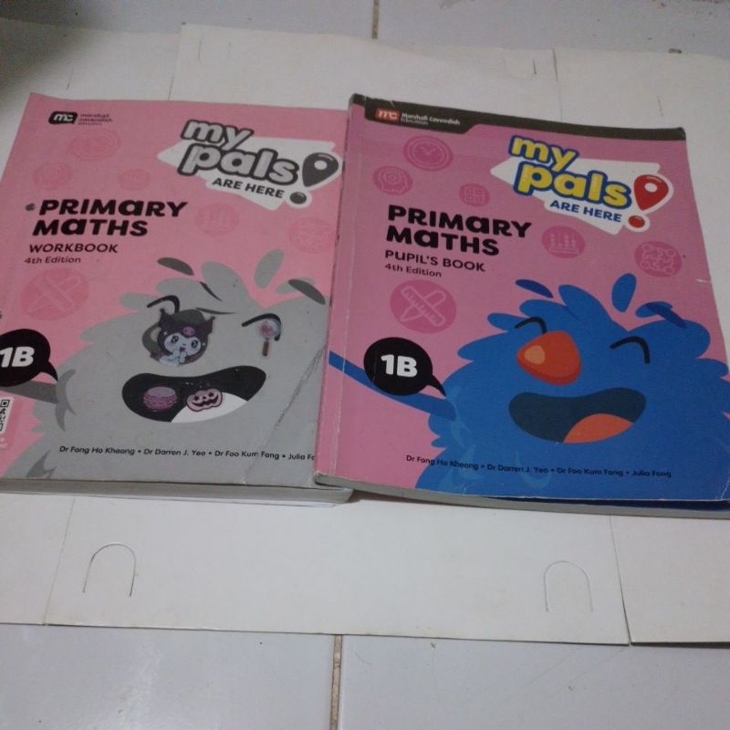 Jual BUKU MY PALS ARE HERE PRIMARY MATHS 1B PUPIL'S BOOK WORKBOOK 4TH EDITION | Shopee Indonesia