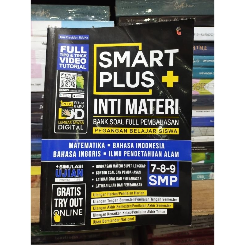 Jual Buku SMART PLUS INTI MATERI BANK SOAL FULL PEMBAHASAN SMP KELAS 7 ...