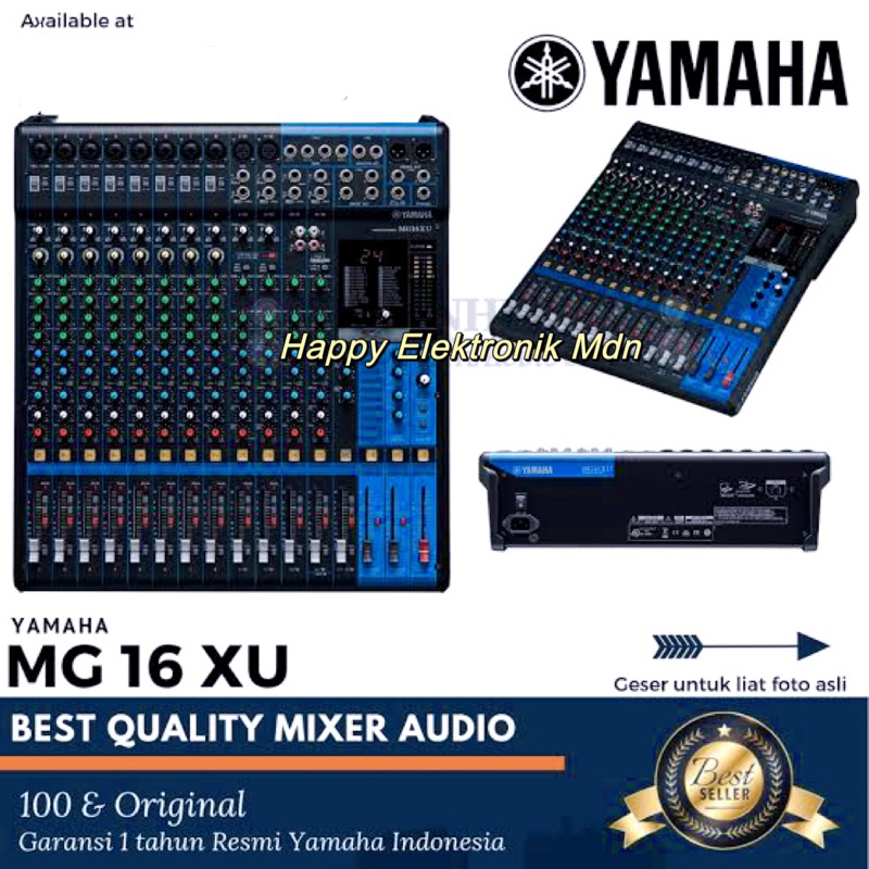 Jual MIXER YAMAHA MG 16 XU YAMAHA MIXER 16 channel YAMAHA MIXER 16 Ch ...
