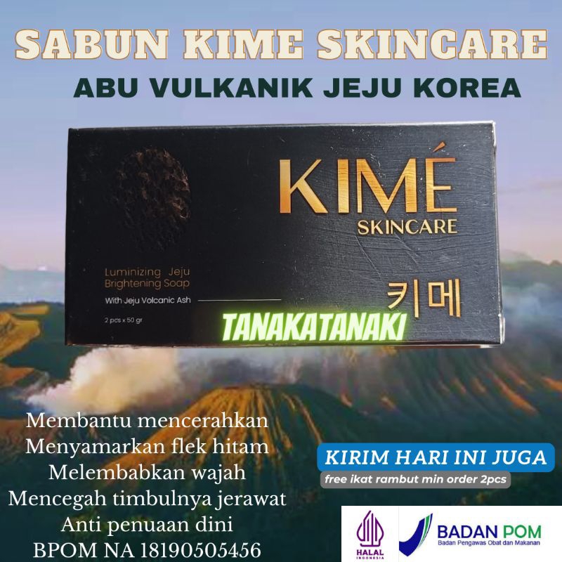 Jual Kime Skincare Luminizing Jeju Brightening Soap Original 100% ...