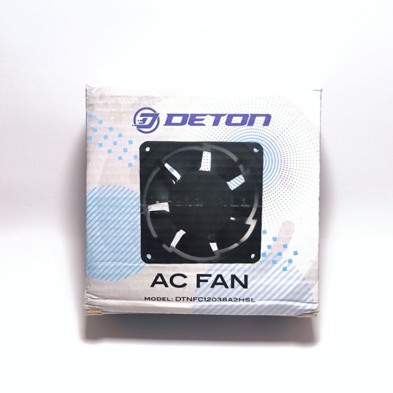Jual Kipas Cooling Fan AC 12x12CM + Grill DETON 220-240v | Shopee Indonesia
