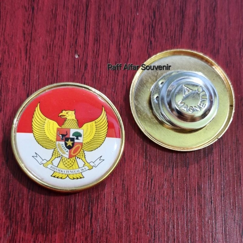Jual PIN GARUDA PANCASILA MODEL MAGNET - LENCANA GARUDA PANCASILA MERAH ...