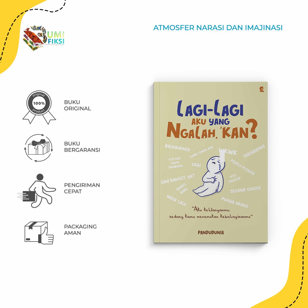 Jual Buku Novel Lagi-Lagi Aku yang Ngalah, Kan? Pandudunia Gradien Bumi ...