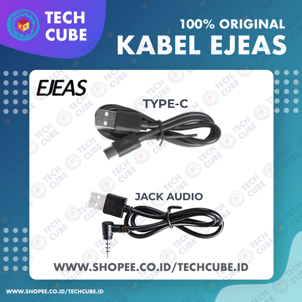 Jual Kabel Charger Charge Charging Cable Jack Intercom EJEAS V6 PRO ...