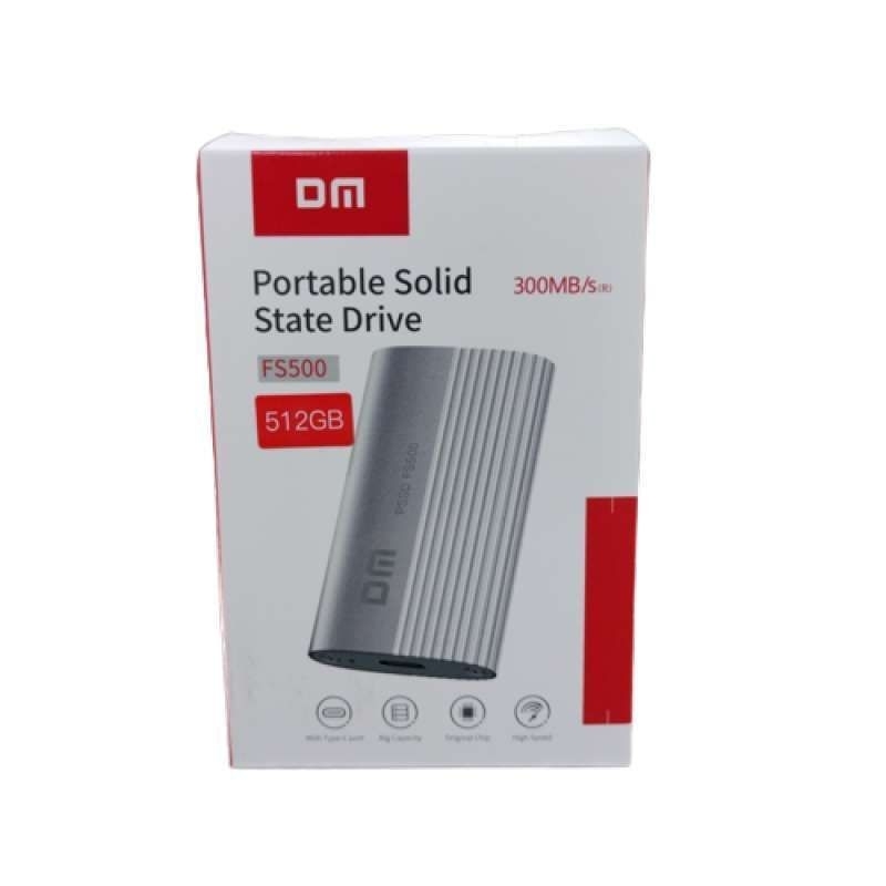 Jual SSD EXTERNAL DM FS500 / SSD PORTABLE DM FS 500 256GB / 512GB / 1TB ...