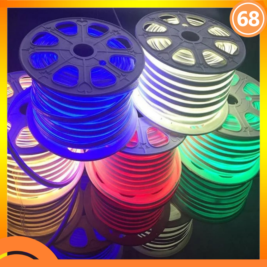 Jual [COD] Lampu Neon Flex LED Selang Flexible Sign Strip Flexible ...