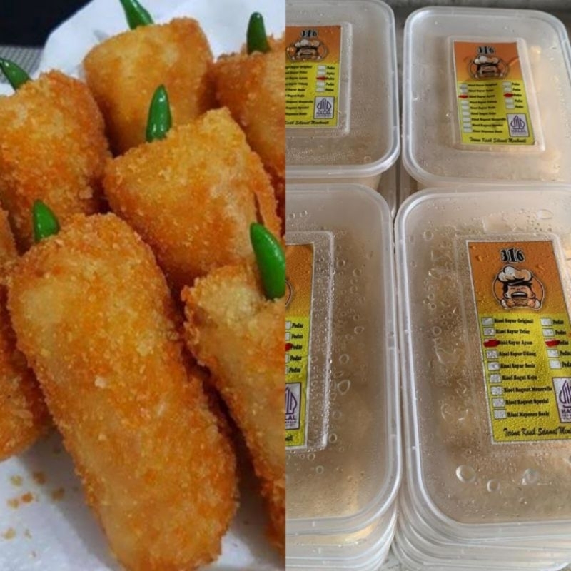 Jual Risoles Sayur Ayam Pedas dan sayur udang isi 5pcs / risol resoles ...