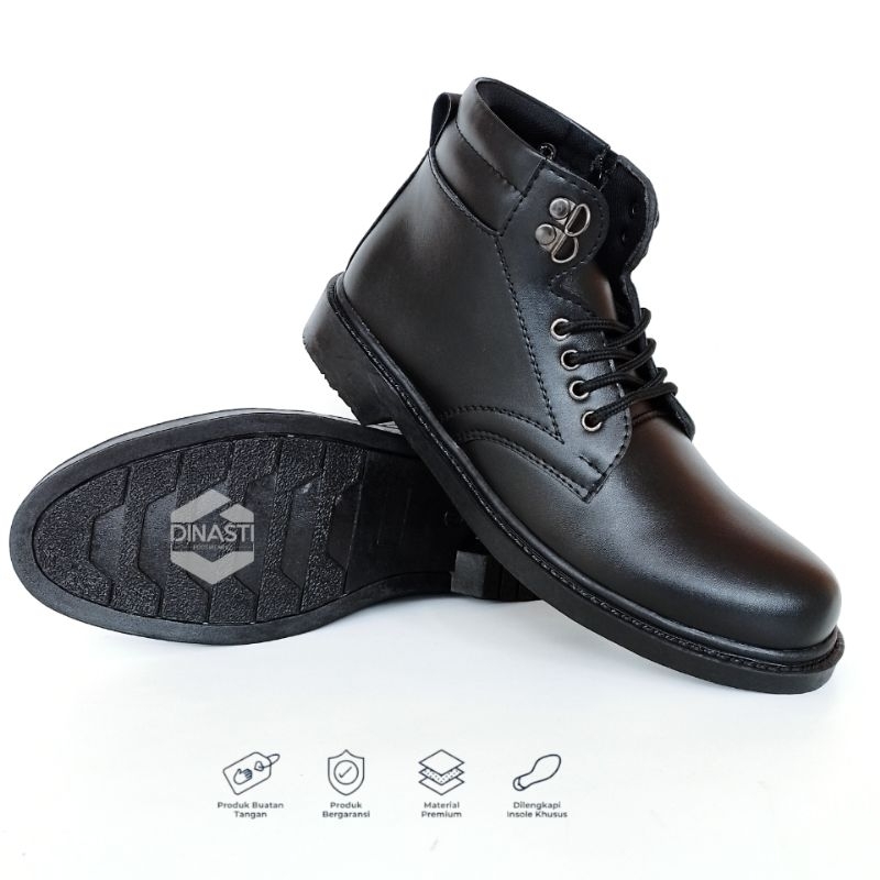 Jual Sepatu Pria Pdh Formal TS-01 Standar Dinas Harian Hitam Dop ...