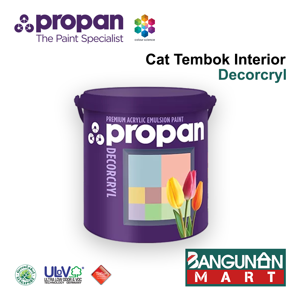 Jual Cat Tembok Interior PROPAN Decorcryl DI-400 20L warna Tinting ...