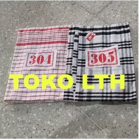 Jual KAIN LAP KOTAK KATUN LAP PIRING TEBAL SERBET 304 305 KUDA TERBANG ...