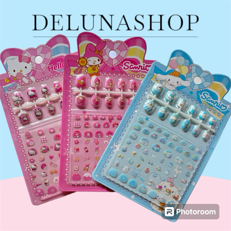 Jual DELUNASHOP KUKU PALSU ANAK ANAK + STICKER KUKU ANAK NAIR ART ...