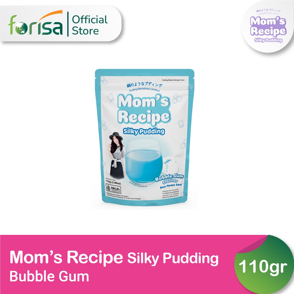 Jual Mom's Recipe Silky Pudding Rasa Bubblegum Pouch 110 gr | Shopee Indonesia