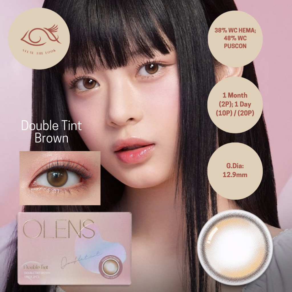 Jual Ready Ori 100% Olens Newjeans & Blackpink Daily Double Tint Brown ...