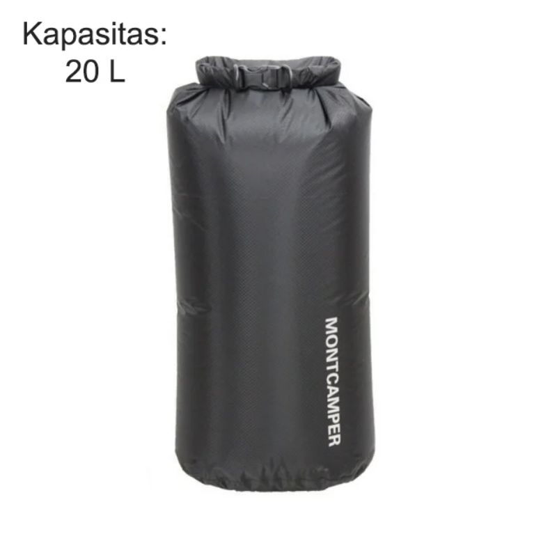 Jual Dry Bag Tas Penyimpanan Kantung Air Multifungsi Nylon 30D Pouch Bag 20L | Shopee Indonesia