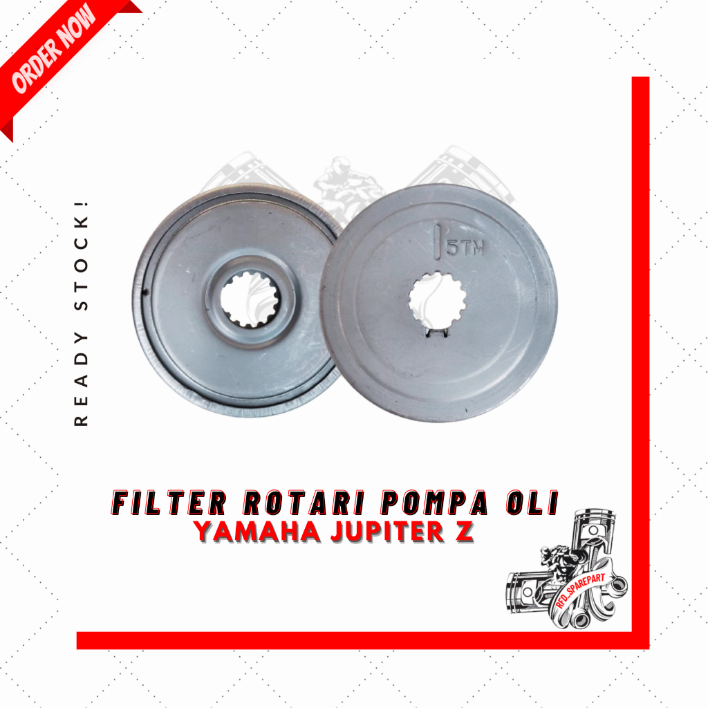 Jual Filter Rotary Rotor Pompa Oli Jupiter Z Lama Burhan Mata Kucing Vega R New plat Rotary ...