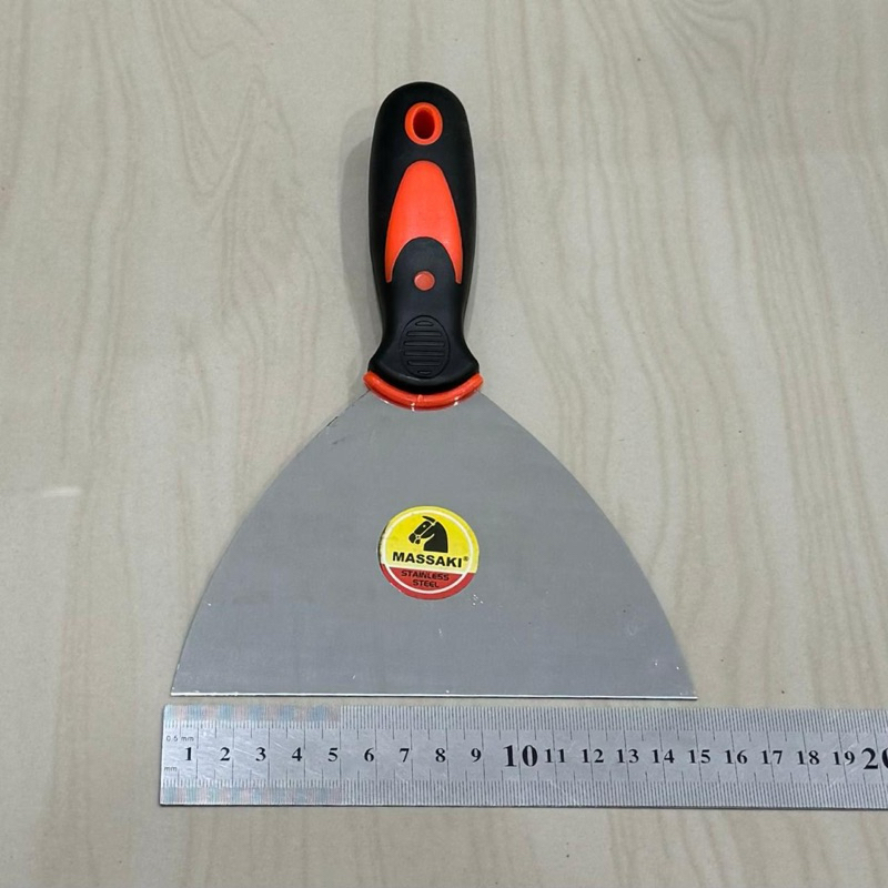 Jual MASSAKI GG KARET 6” inci stainless steel asli sekrap kape gagang ...