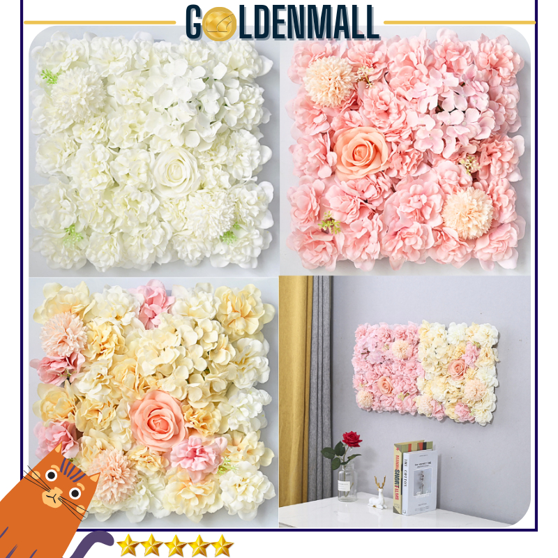 Jual Panel Dinding Karangan Bunga 3D Flower Wall Untuk Dekorasi Latar ...