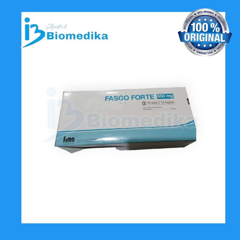 Jual FASGO FORTE TAB 1BOX 10STRIP OBAT DEMAM DAN NYERI | Shopee Indonesia