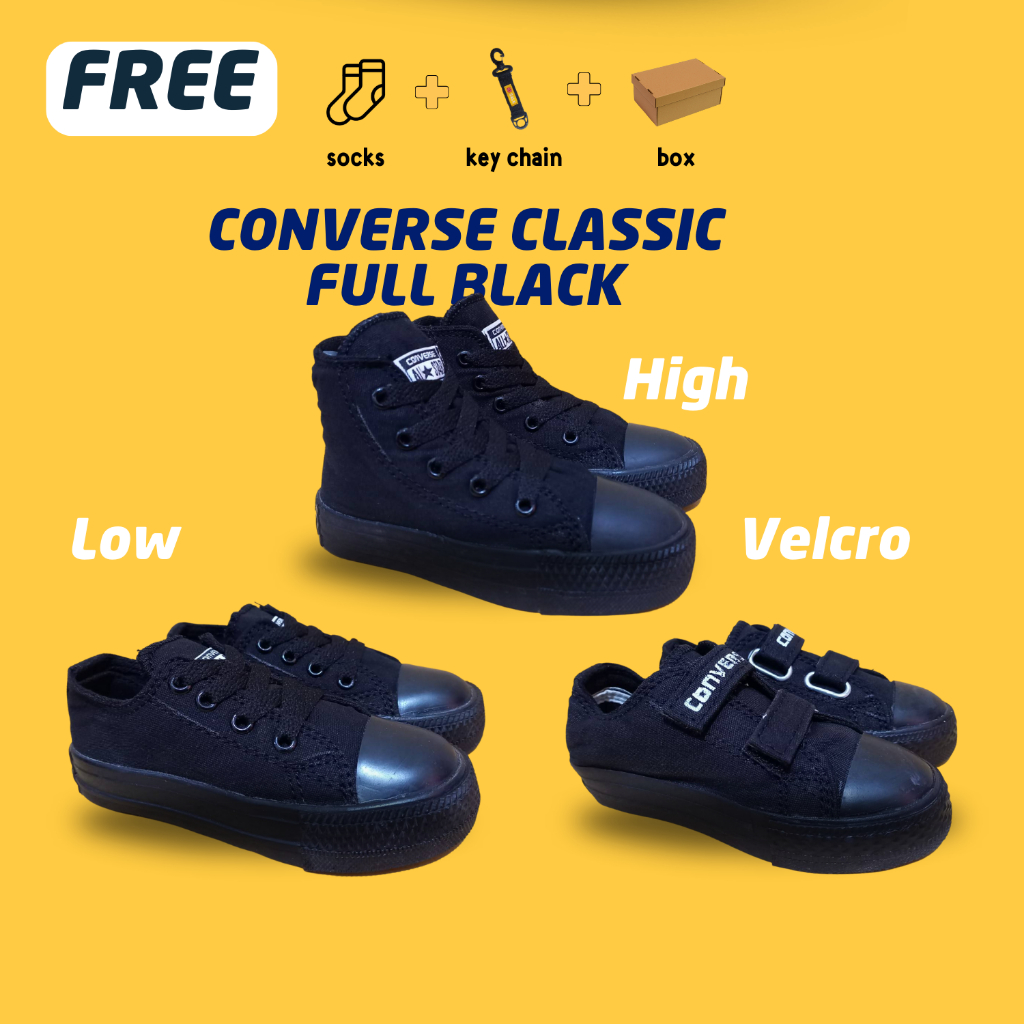 Jual Sepatu Anak Sekolah SD Laki-laki Perempuan Warna Hitam Polos ...
