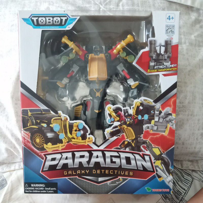 Jual paragon tobot galaxy detectives 3 mode transformation | Shopee ...