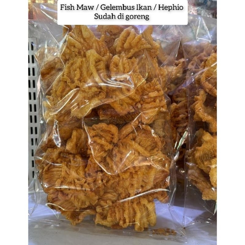 Jual GELEMBUS IKAN / PERUT IKAN / FISH MAW / HEPIO / HEPHIO / GELEMBUNG ...