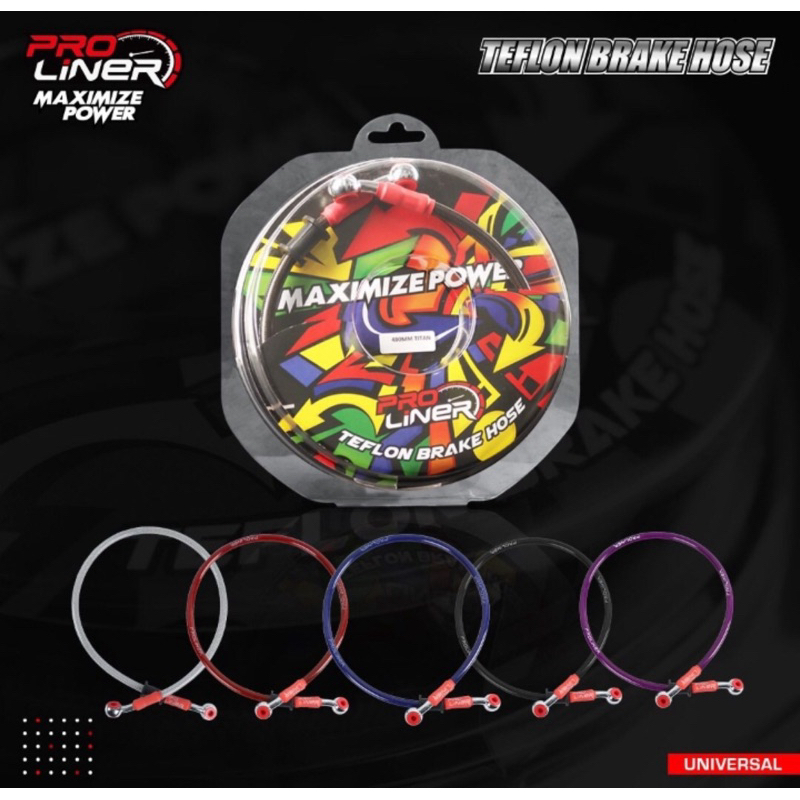 Jual Selang Rem Proliner Pro Liner 48CM 55CM 85CM 90CM 95CM 100CM 110CM ...
