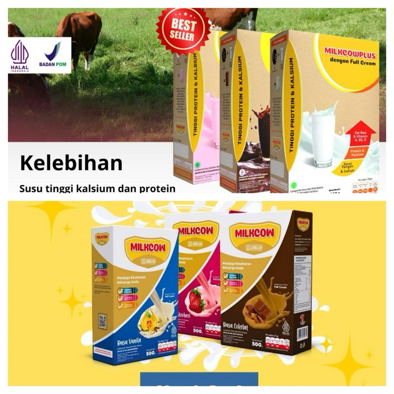 Jual PAKET SUSU GEMUK DAN TINGGI PAKET SUSU TINGGI PROTEIN DAN KALSIUM ...