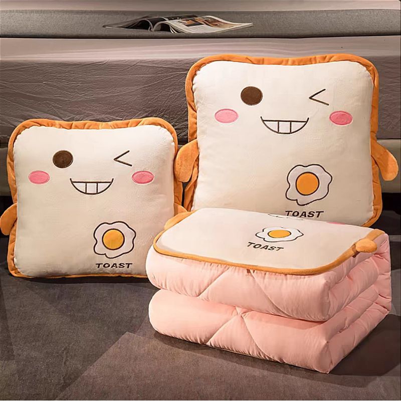 Jual 2IN1 Bantal Selimut Traveling, Kantor, Balmut Multifungsi Bahan ...