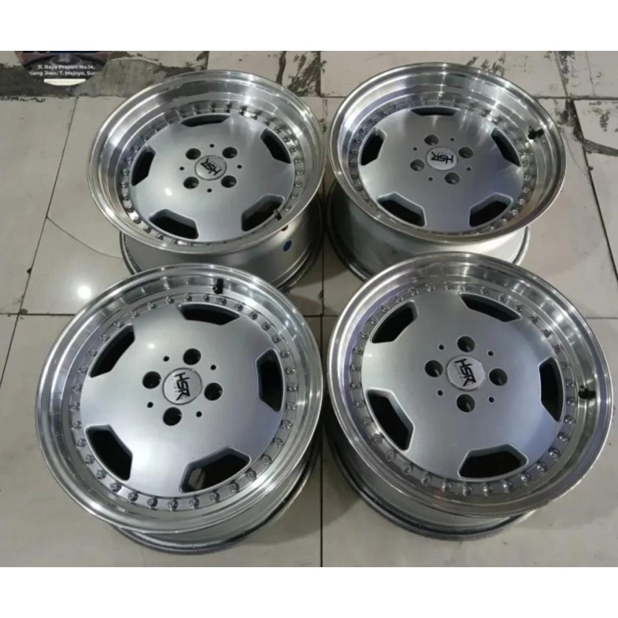 Jual VELG MOBIL SEKEN RACING HSR GOTHE CELONG RING 16 LEBAR 7/8 ET42/38 PCD 4X100 | Shopee Indonesia