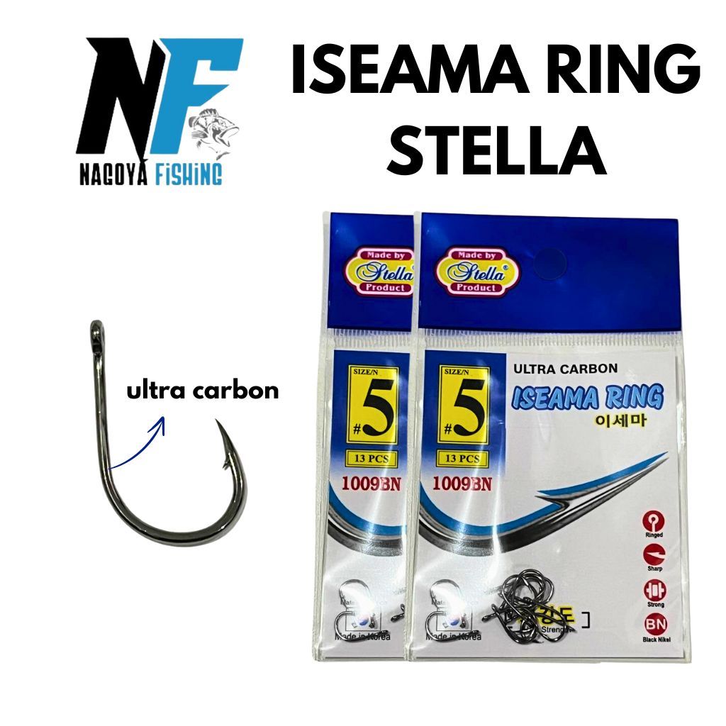 Jual Mata Kail Stella ISEAMA 1009 Ultra Carbon Sachet Murah Bahan Tebal | Shopee Indonesia