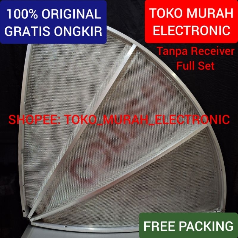 Jual TME - Jaring Parabola 5 Feet Set Original Tanpa Receiver | Shopee ...