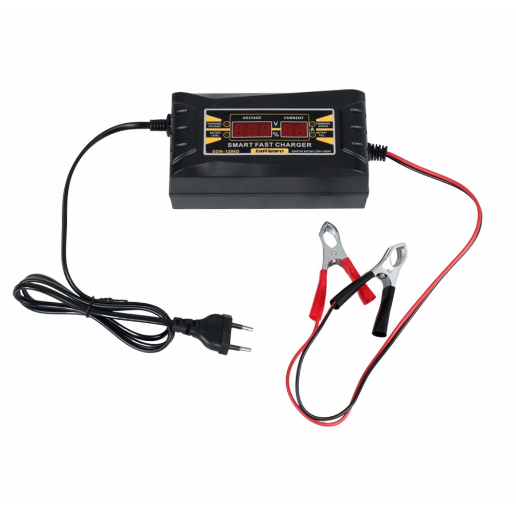 Jual NEW PROMO Charger Aki Mobil Wet Dry Lead Acid Digital Smart ...