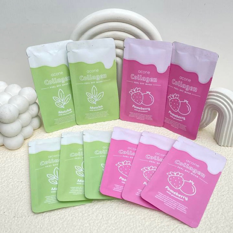Jual Acone Collagen Peel Off Mask | Masker peel off ala klinik ...