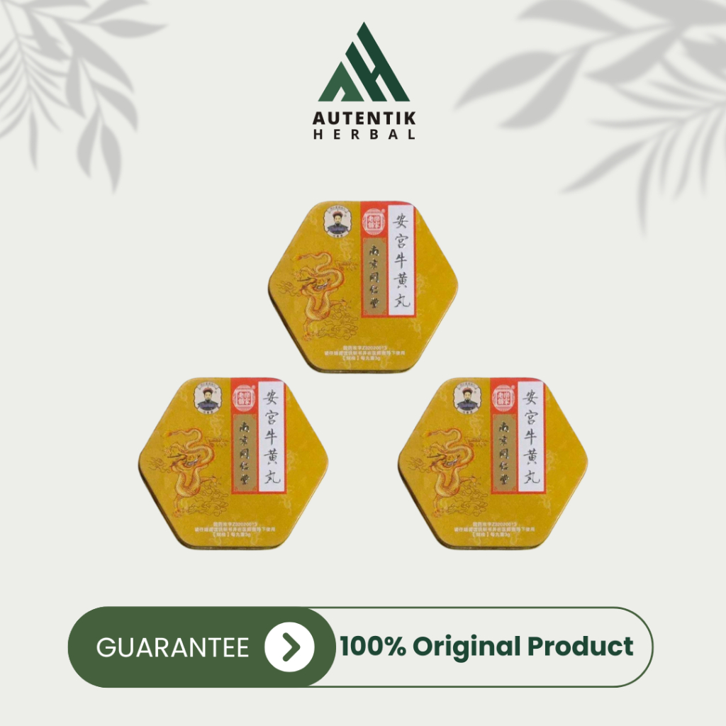 Jual Promo 3 Kaleng Angong Niuhuang Wan Obat Angkung Asli Original ...