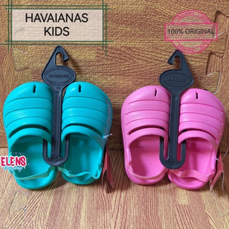 Jual Sendal Anak model crocs HAVAINAS 100% original | Shopee Indonesia