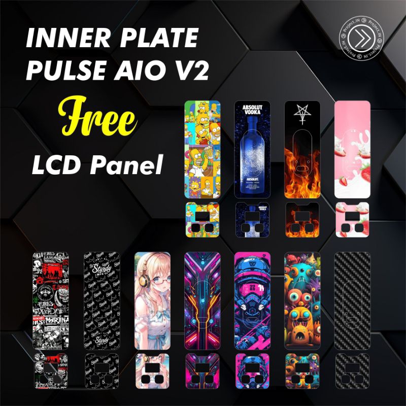 Jual INNER PLATE PULS V2 FREE LCD PANEL | Shopee Indonesia
