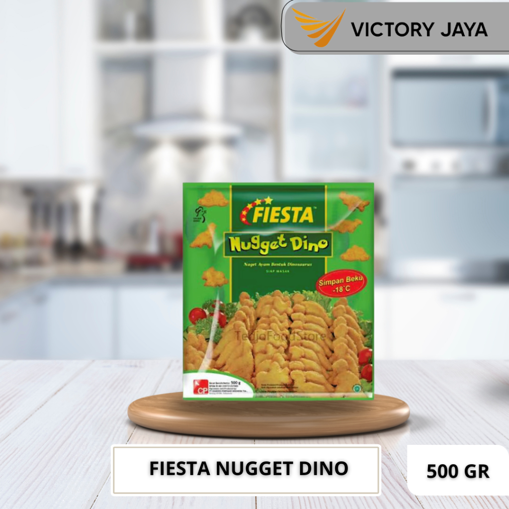 Jual FIESTA Nugget Dino Nuget Ayam Dino Murah 500 GR | Shopee Indonesia