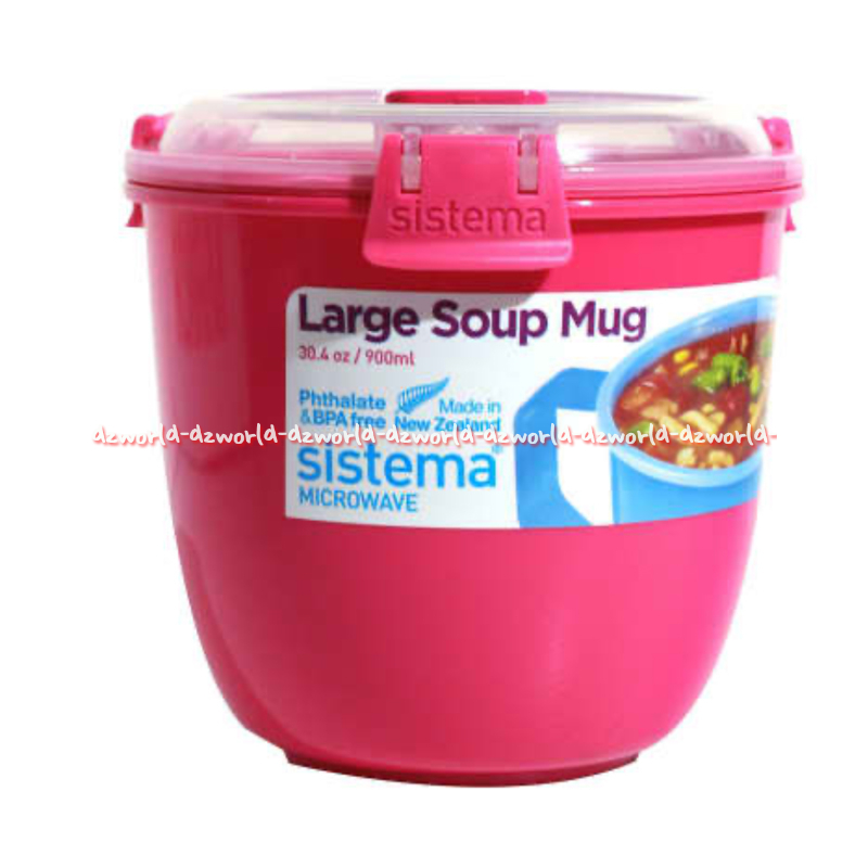 Jual Sistema 900ml Mug Soup Microwive Mangkok Sup Sop Bisa Pemanas ...