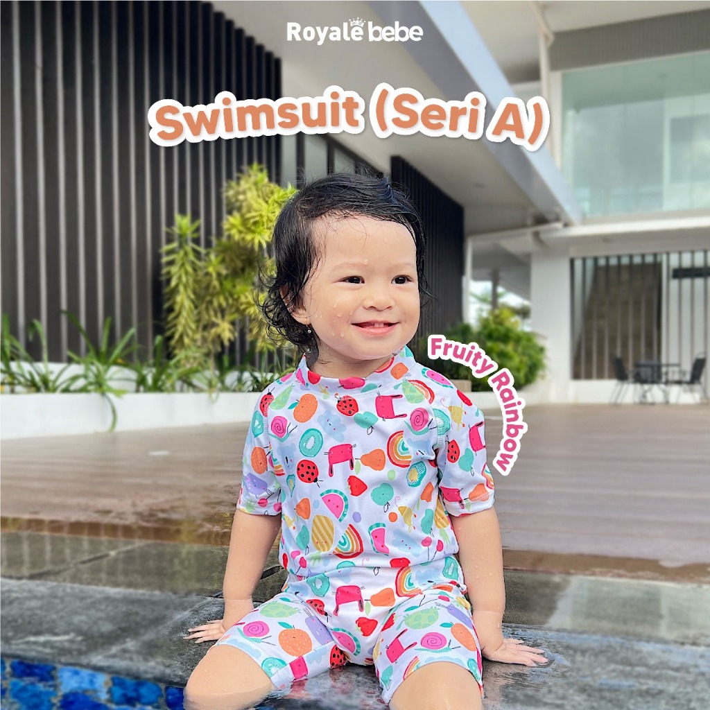 Jual Royale Bebe - Swimsuit (Seri A) | Jumper Bodysuit Baju Renang Anak | Shopee Indonesia