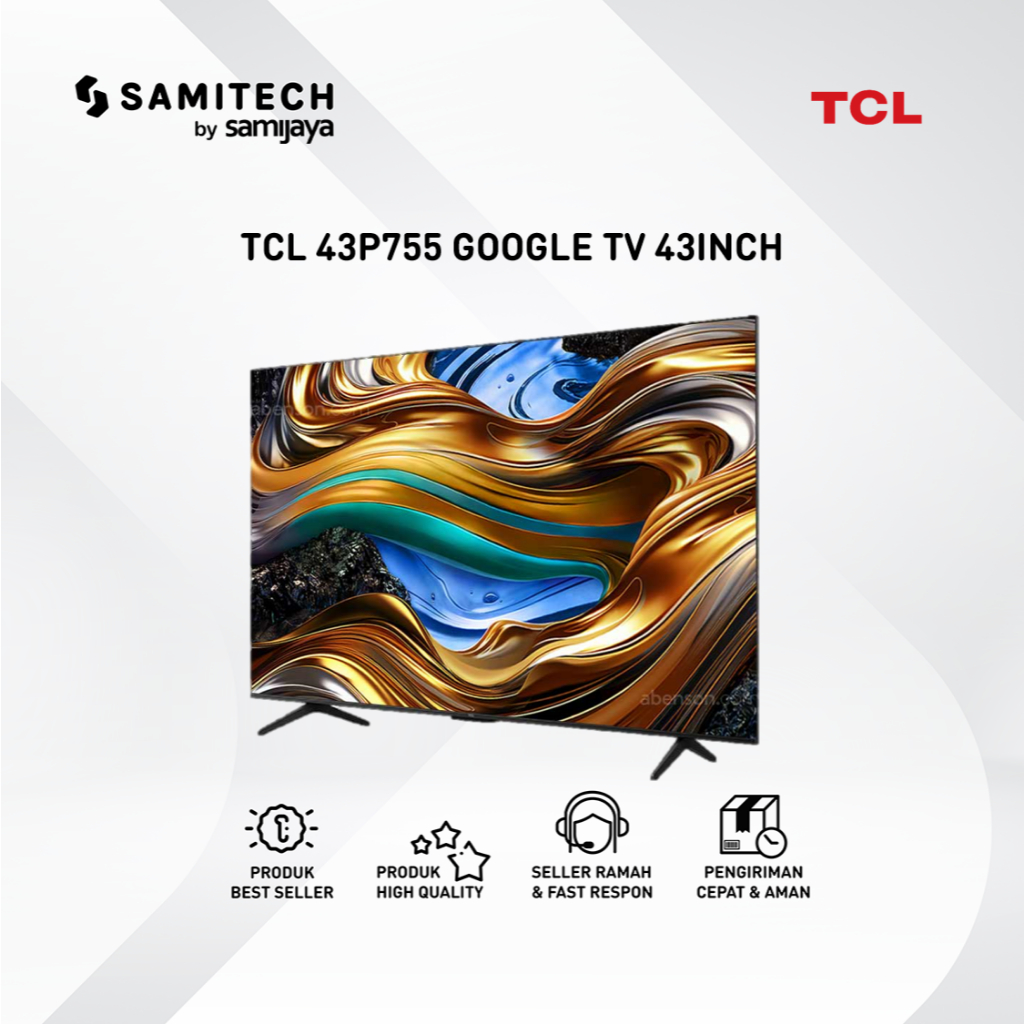 Jual TCL 43P755 GTV 43 INCH NEW MODEL DOLBY ATMOS- VISION HDR 10 ...