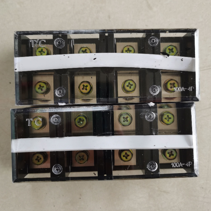 Jual Terminal Block 100A 4P - Terminal Block Kaca TC-1004 | Shopee ...