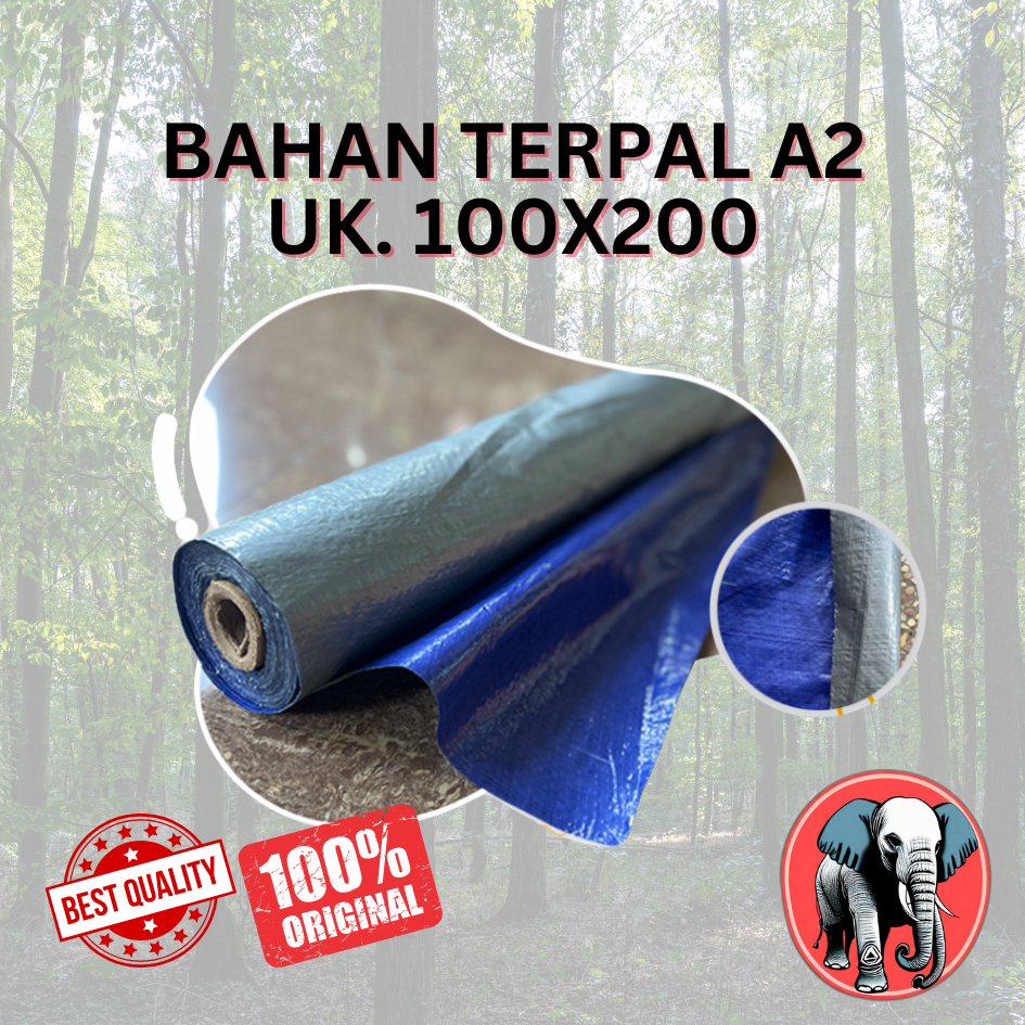 Jual TERPAL ROLL BAHAN A2 UK. 100 X 2 METER | Shopee Indonesia
