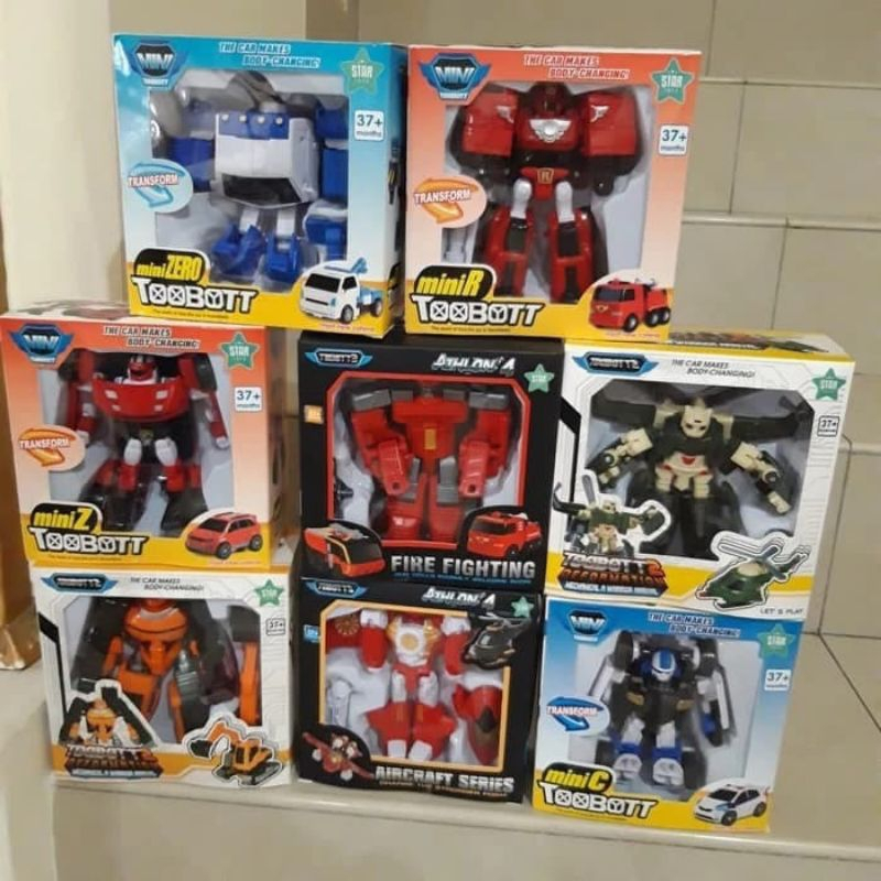 Jual Mainan Anak Tobot MINI Series Dus | Shopee Indonesia