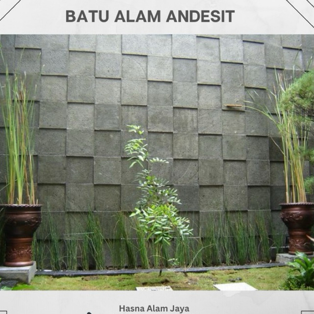 Jual batu alam andesit, batu alam, batu andesit, batu alam dinding ...