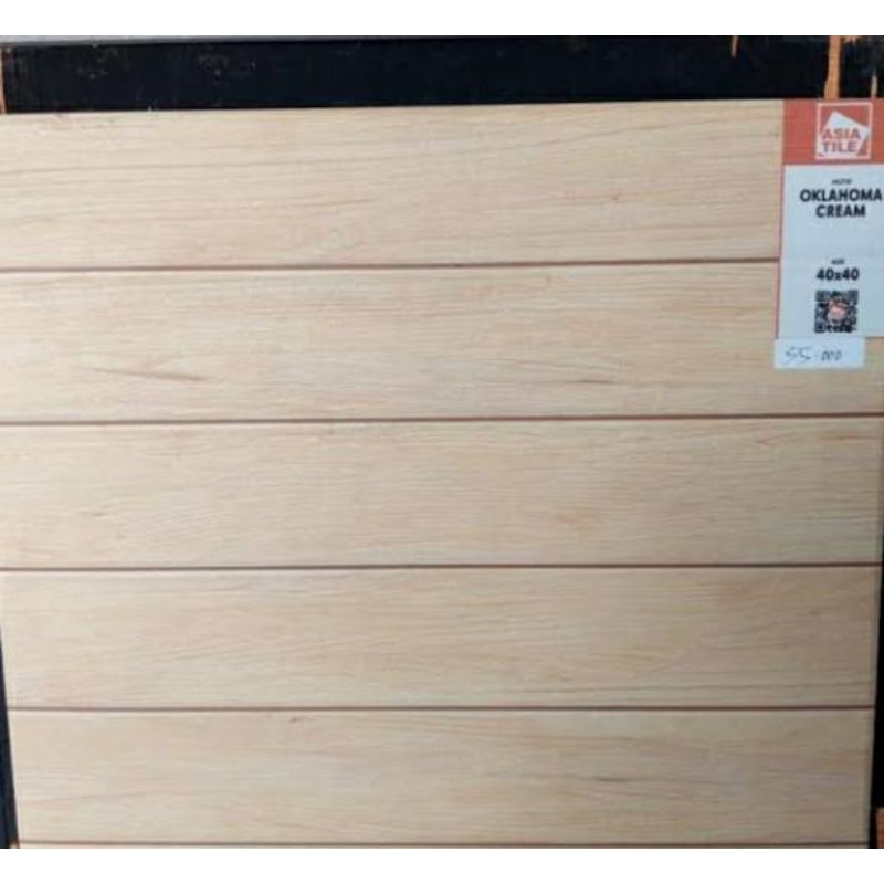 Jual Keramik 40x40 Motif Kayu Wood Matt Asia Oklahoma Cream Motif Kayu ...