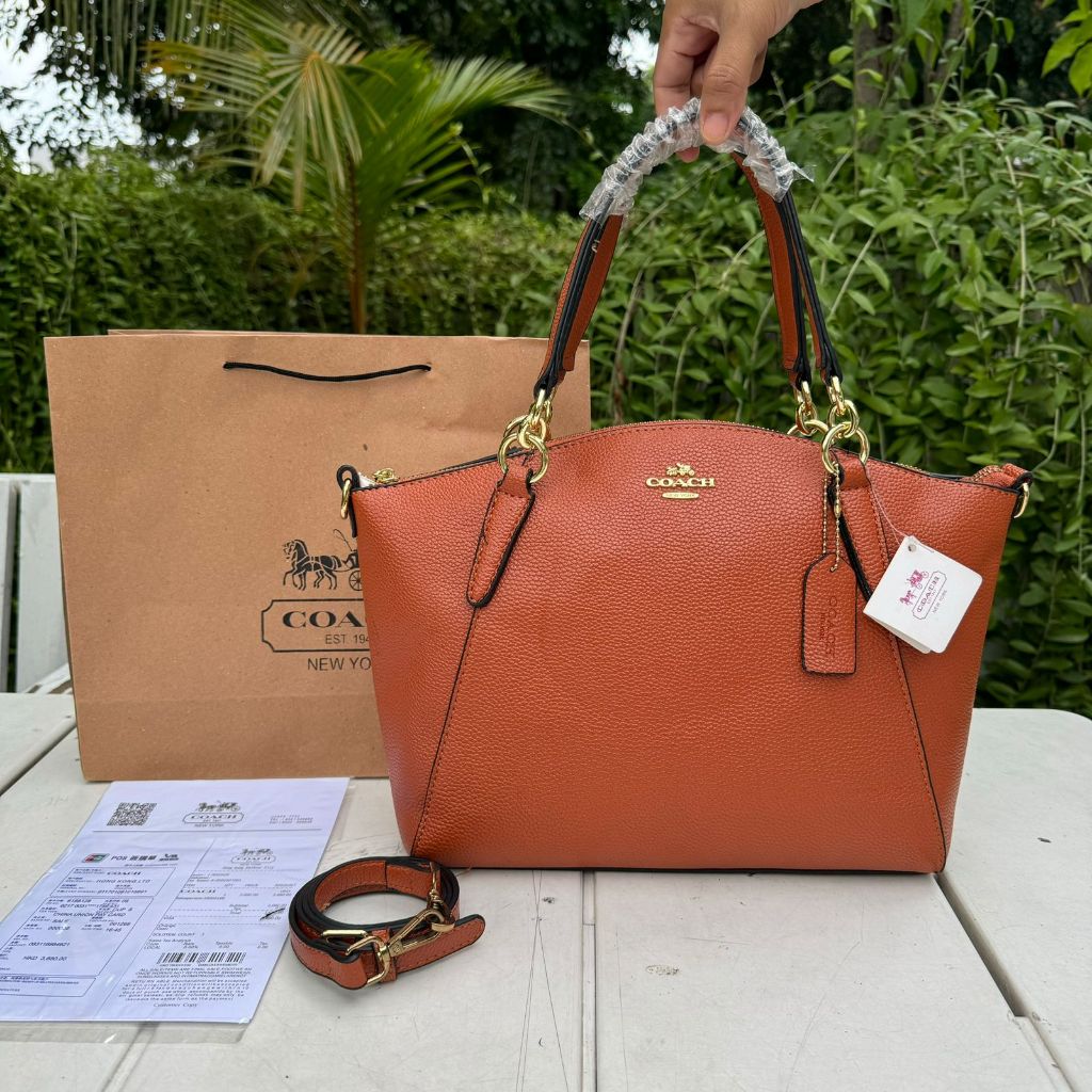 Jual TAS WANITA COACH KELSEY MEDIUM READY 2 COLOURS | Shopee Indonesia